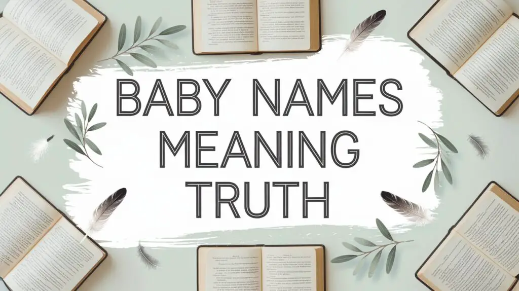 300+ Baby Names Meaning Truth (Honest & Authentic Choices)