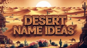 300+ Desert Name Ideas That Capture Ancient Mystery and Modern Beauty