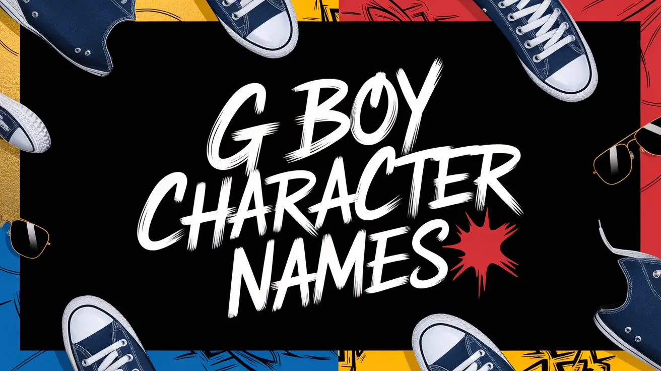 300+ G Boy Character Names (Epic Heroes, Villains & Fantasy Names)