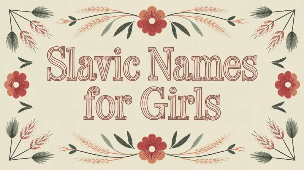 300+ Slavic Names for Girls (Beautiful Eastern European Names)