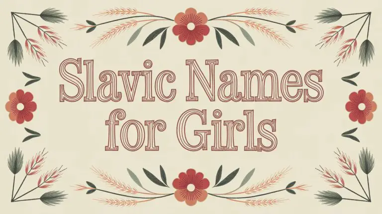 300+ Slavic Names for Girls (Beautiful Eastern European Names)