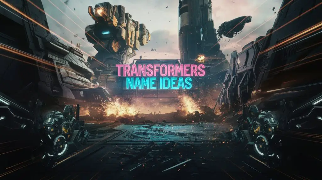 300+ Transformers Name Ideas (for Characters, Vehicles & Pets)