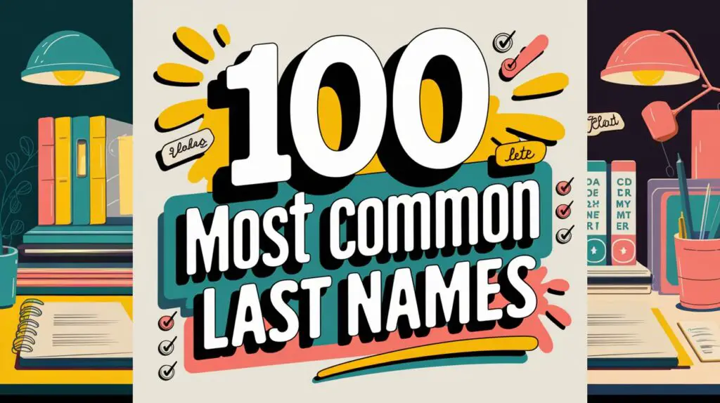 100 Most Common Last Names (Origins & Meanings)