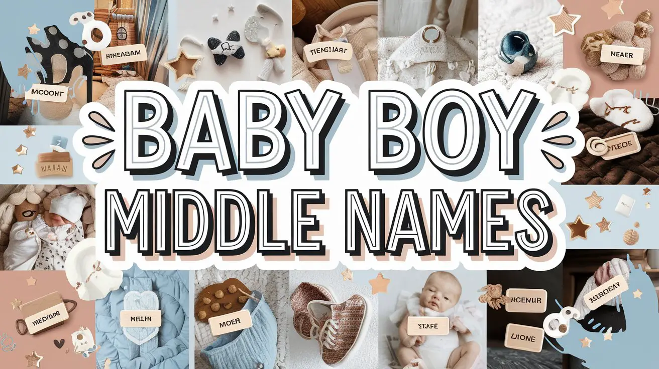300+ Baby Boy Middle Names (Classic, Modern & Unique Choices)