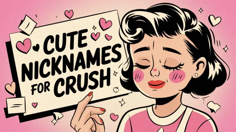 300+ Cute Nicknames for Crush (Sweet, Flirty & Unique Names)