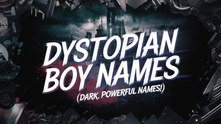 Dystopian Boy Names (300+ Dark, Powerful Names)