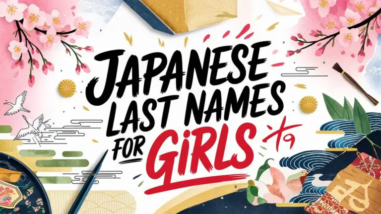 Japanese Last Names for Girls (300+ Meaningful Japanese Surnames)