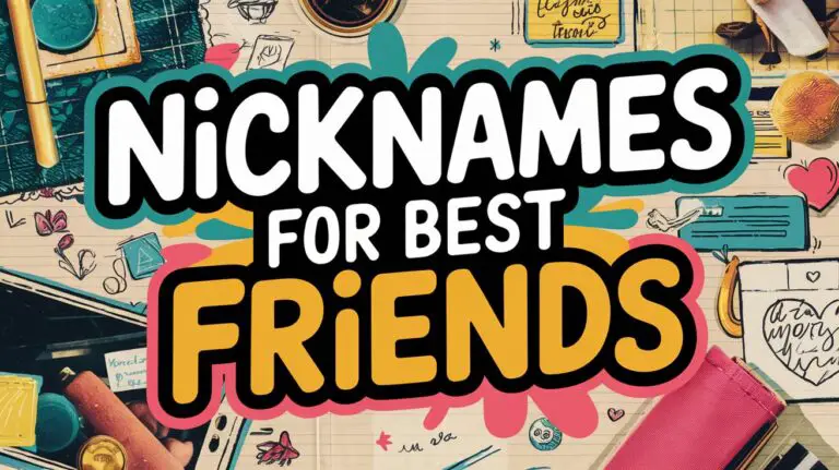 Nicknames for Best Friends (300+ Creative, Funny & Meaningful Names)