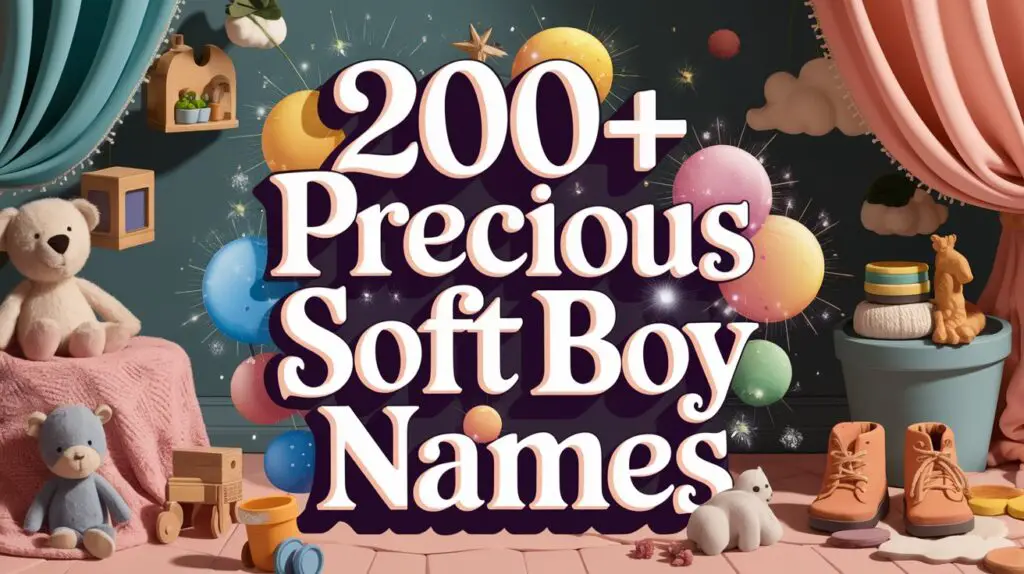 200+ Precious Soft Boy Names That Radiate Gentleness and Warmth