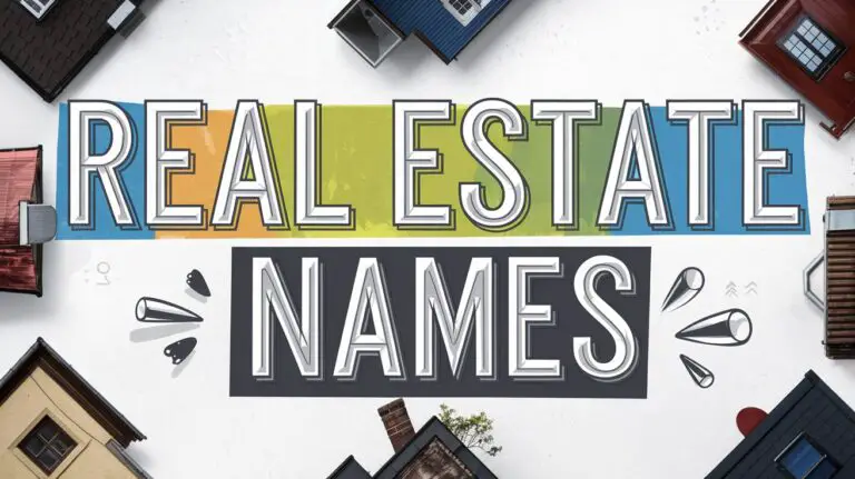300+ Real Estate Names for Your Property Business (With Meanings)