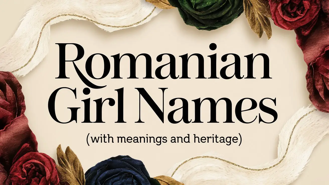 300+ Romanian Girl Names (with Meanings and Heritage)