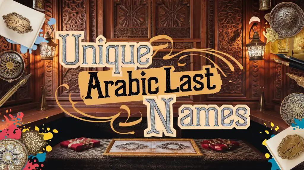200+ Unique Arabic Last Names With Rich Meanings and Heritage