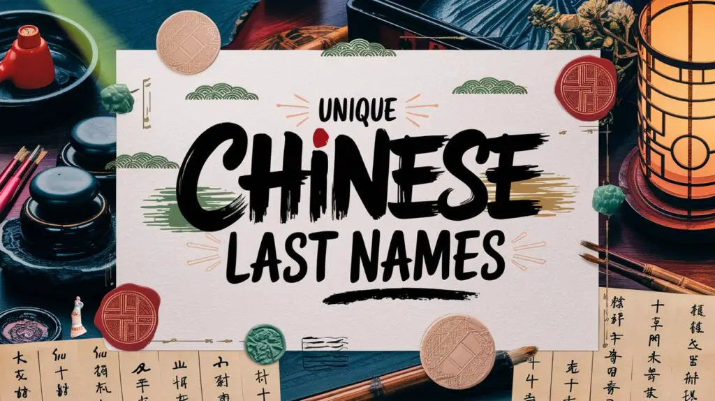 200+ Unique Chinese Last Names (Meanings, Origins, and Cultural ...