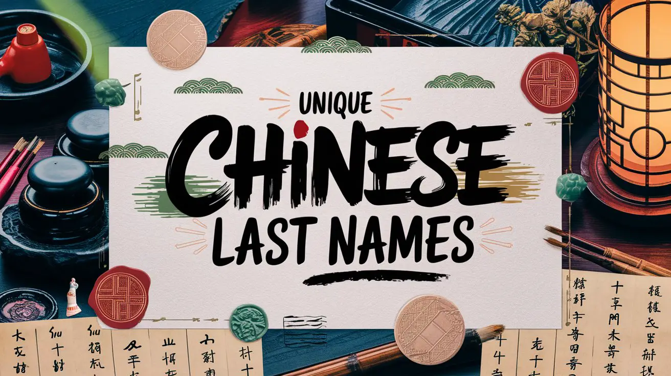 200+ Unique Chinese Last Names (Meanings, Origins, and Cultural ...
