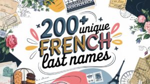 200+ Unique French Last Names (with Meanings and Origins)