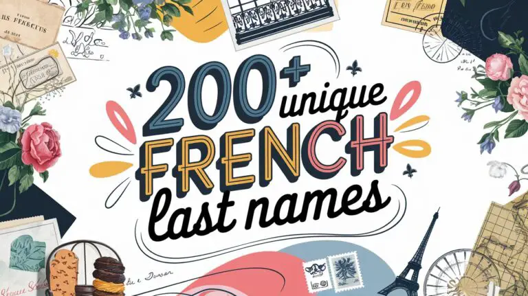 200+ Unique French Last Names (with Meanings and Origins)