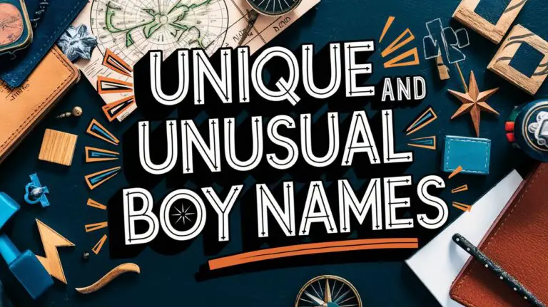 200+ Unique and Unusual Boy Names (That Break All the Traditional Rules)
