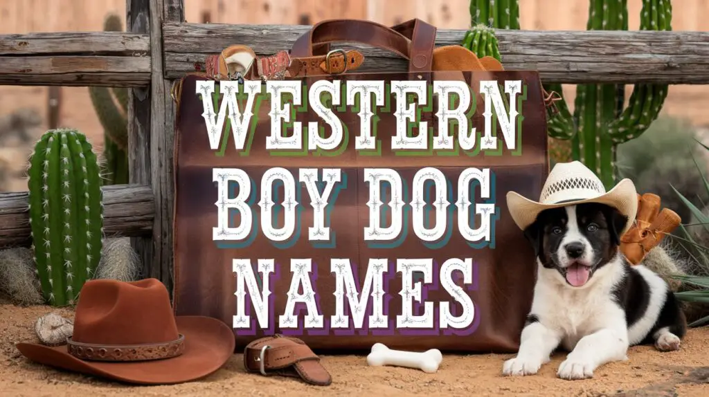Western Boy Dog Names (300+ Rugged, Classic Picks)