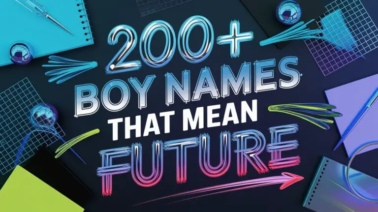 Boy Names That Mean Future (Symbolizing Hope, Growth & New Beginnings)