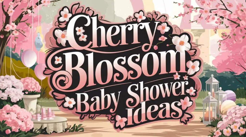 Cherry Blossom Baby Shower Ideas: 15 Stunning Ways to Celebrate Baby