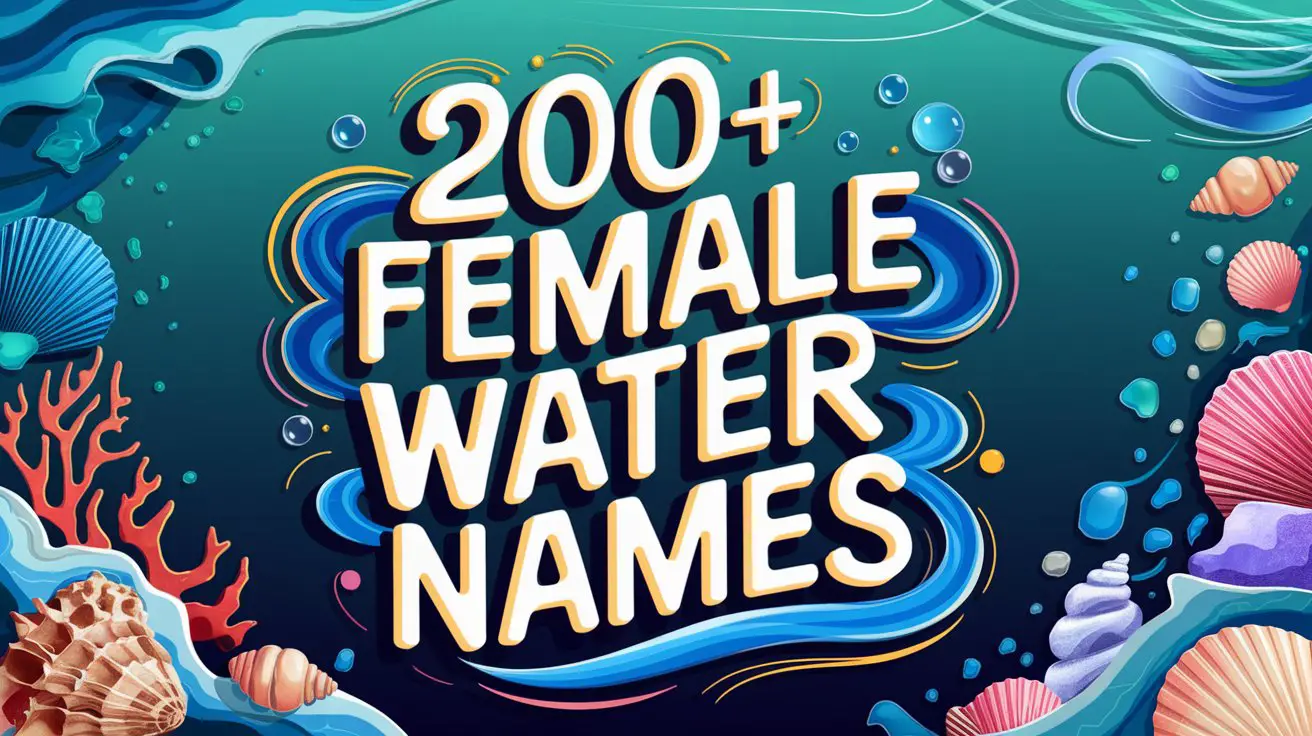 200+ Female Water Names (Ocean-Inspired Names for Girls)