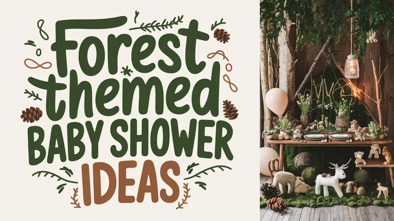 Forest Themed Baby Shower Ideas: 15 Magical Ways to Celebrate Your ...