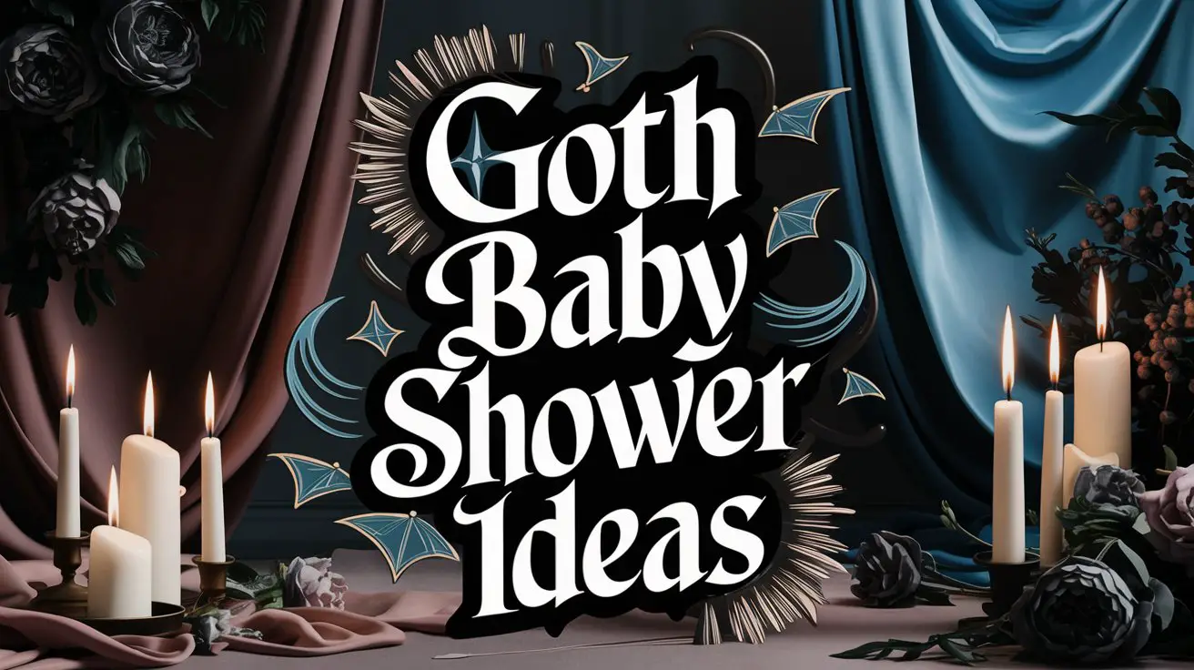 Goth Baby Shower Ideas: 15 Beautifully Dark Ways to Celebrate Your ...