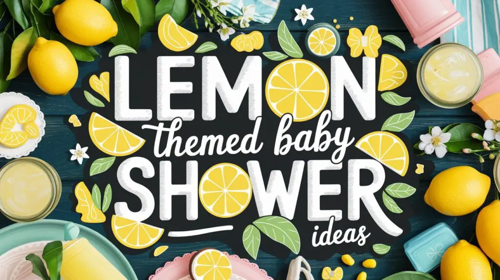 Lemon Themed Baby Shower Ideas: 15 Fresh and Sweet Celebration Tips