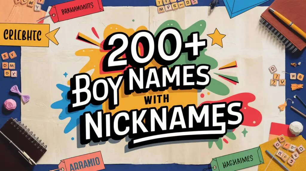 Long Boy Names with Nicknames (200+ Classic to Modern Picks)