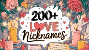 Love Nicknames (200+ Romantic, Cute, and Unique Options)