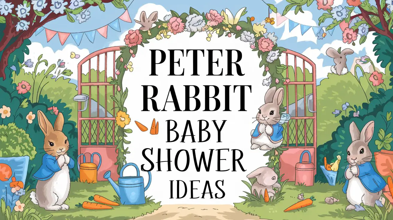 Peter Rabbit Baby Shower Ideas: 15 Adorable Ways to Celebrate Your ...