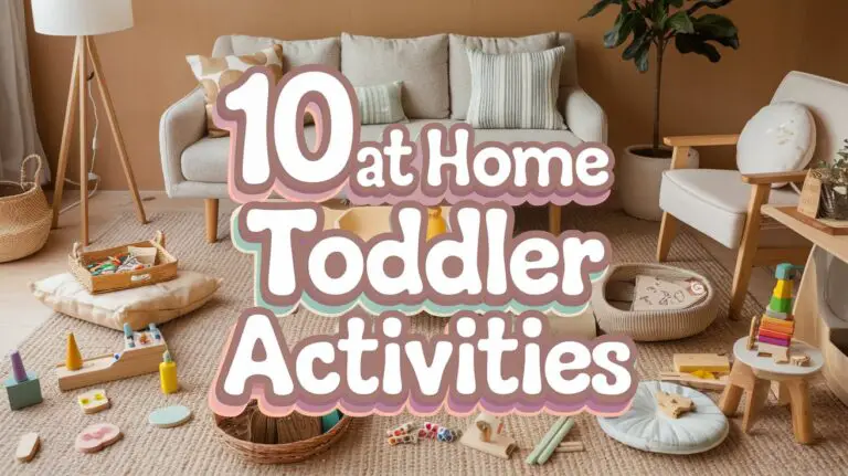 At Home Toddler Activities: 10 Simple Ideas That Actually Keep Kids Engaged