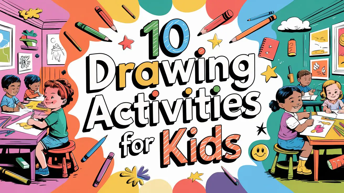 Drawing Activities for Kids: 10 Fun Ideas That Actually Keep Toddlers ...