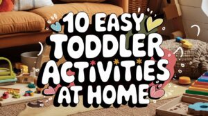 Easy Toddler Activities at Home: 10 Simple Ideas That Actually Work