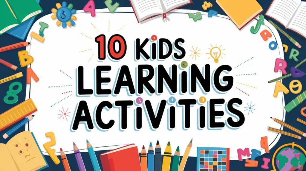Kids Learning Activities: 10 Engaging Ideas That Actually Work for Toddlers
