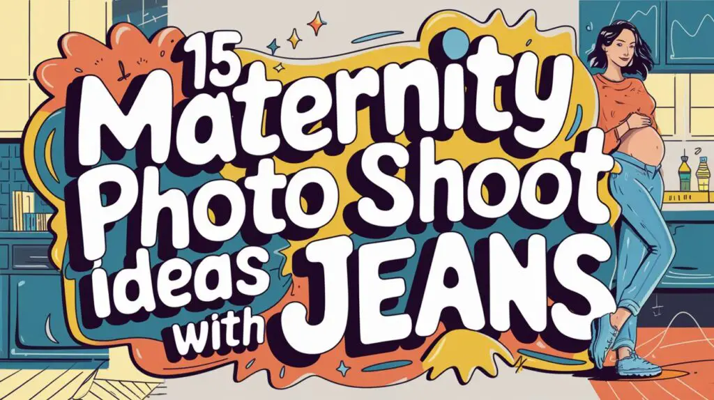 Maternity Photo Shoot Ideas With Jeans: 15 Stylish Ways to Capture Your ...