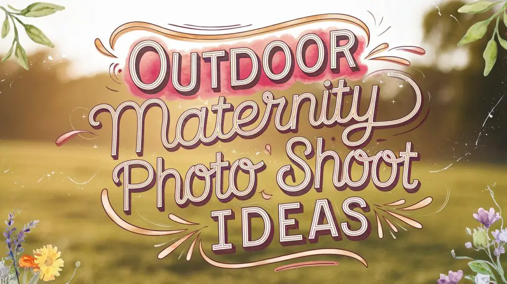 Outdoor Maternity Photo Shoot Ideas: 15 Stunning Ways to Capture Your ...