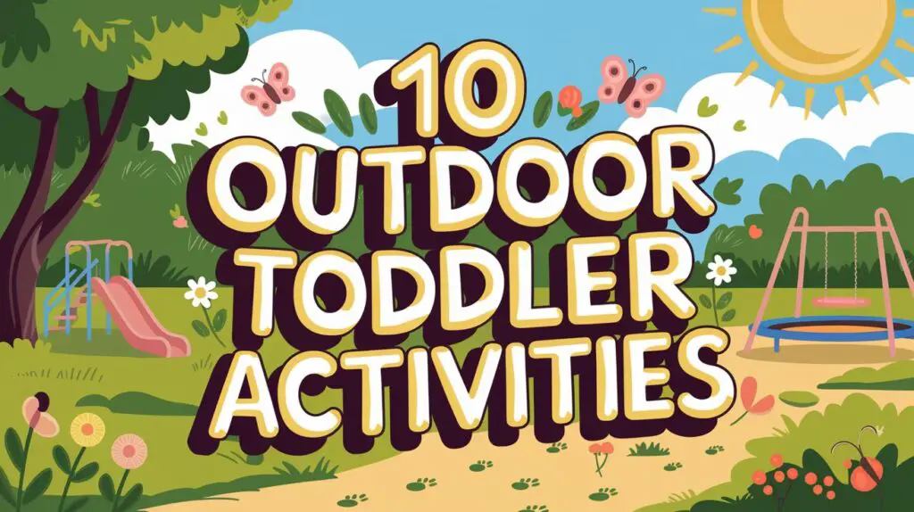 Outdoor Toddler Activities: 10 Simple Ideas to Keep Little Ones Engaged ...