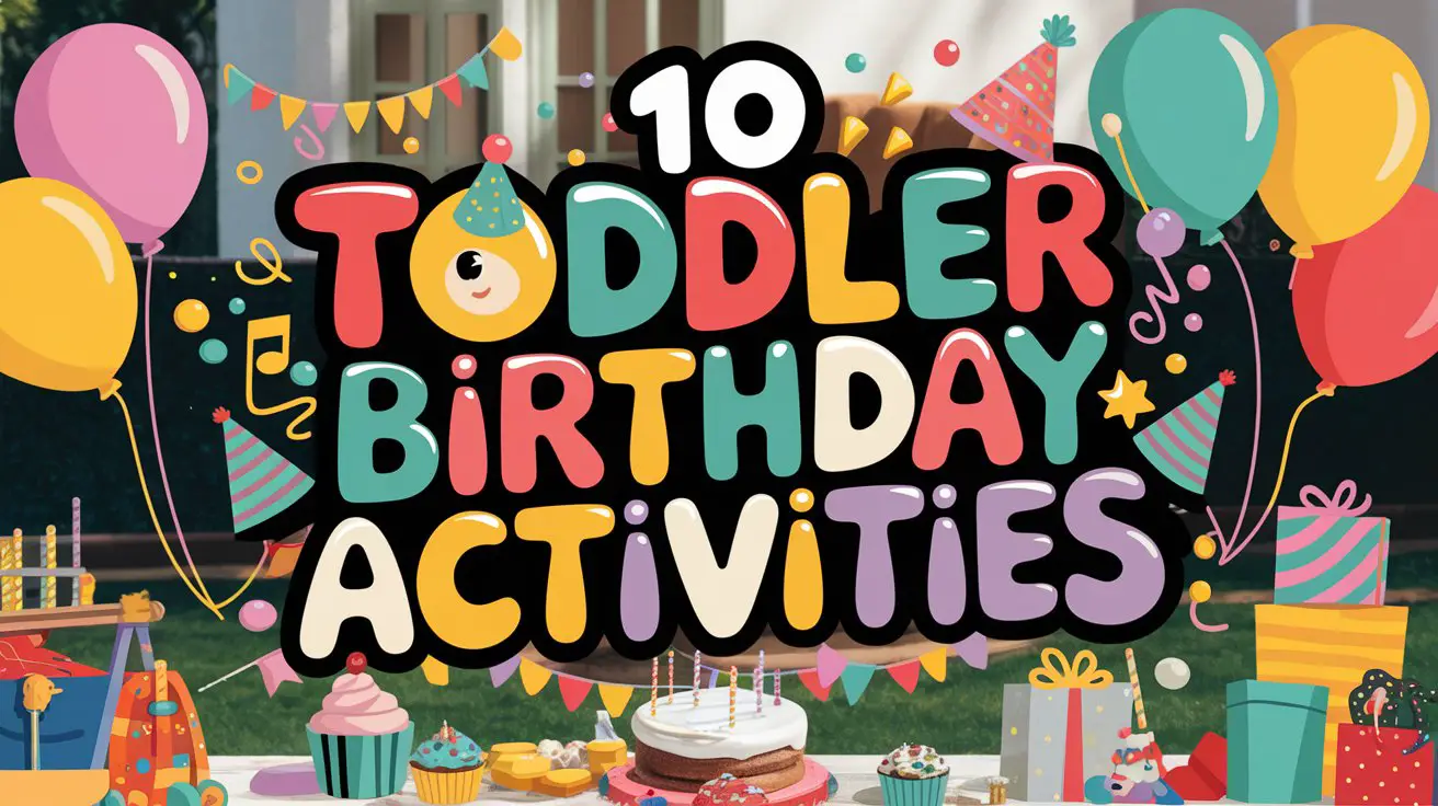 Toddler Birthday Party Activities: 10 Fun Ideas to Keep Little Ones ...